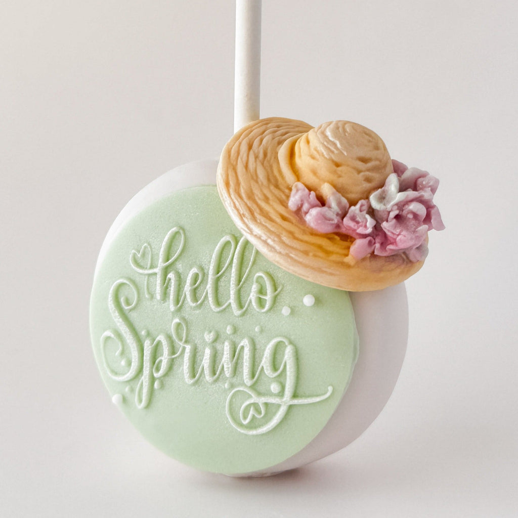 Pop Up Message, Hello Spring – My Little Cakepop, llc