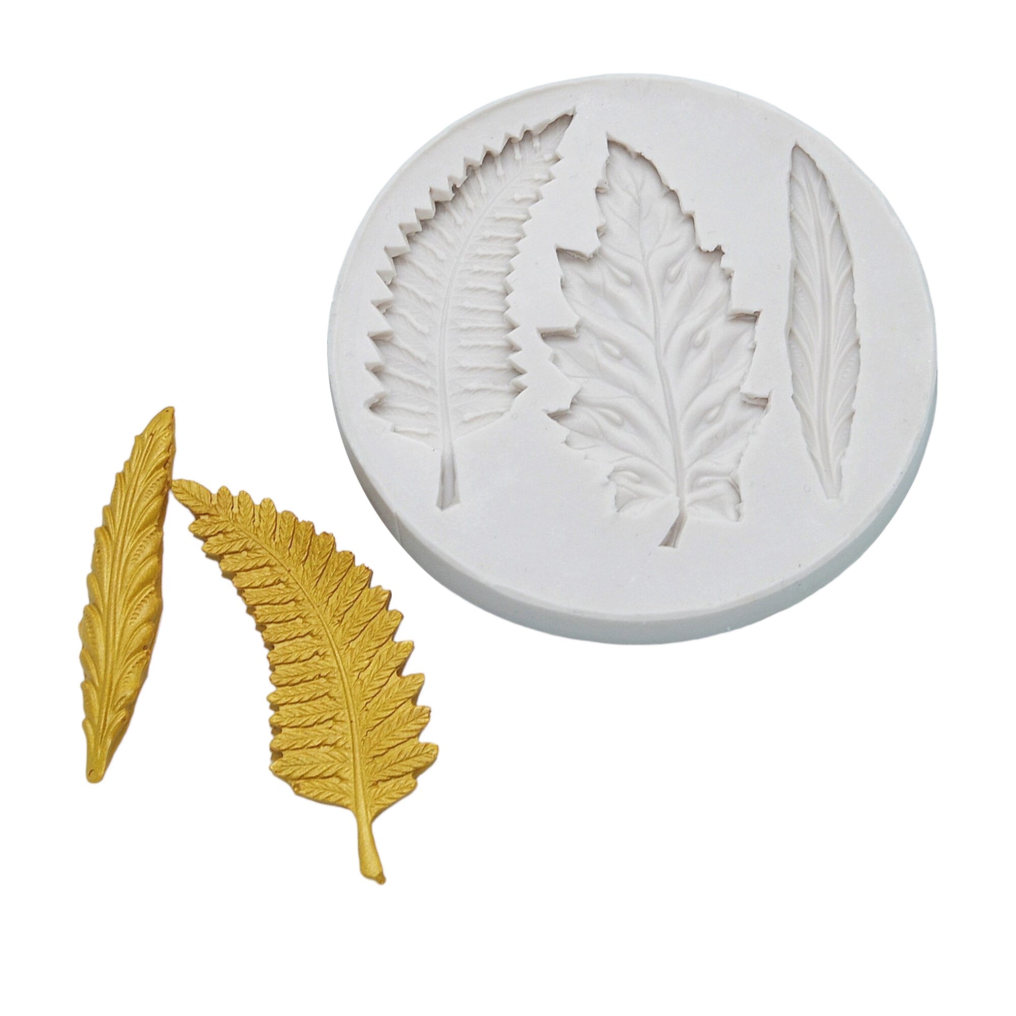 Leaves Mold (3 Cavity) – My Little Cakepop, llc