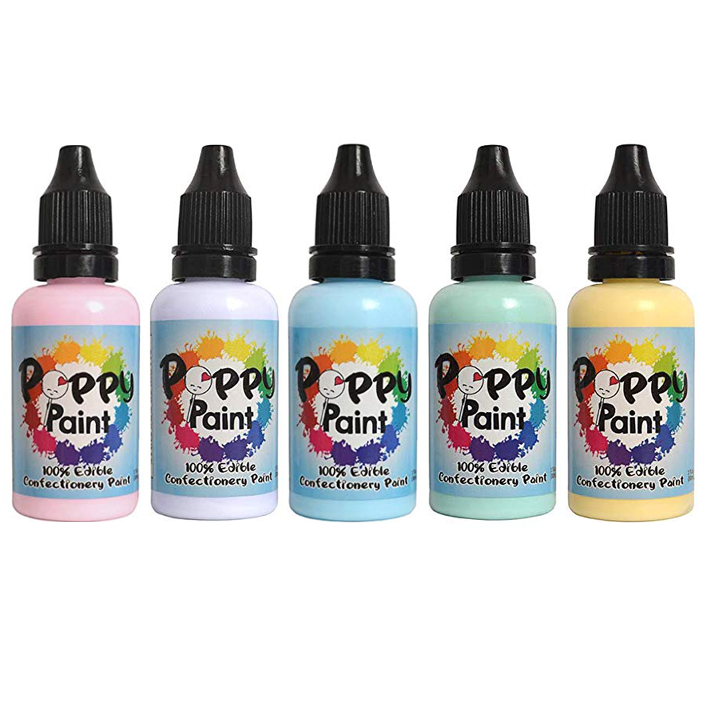 Poppy Paint Pastel Set (5pcs) – My Little Cakepop, llc